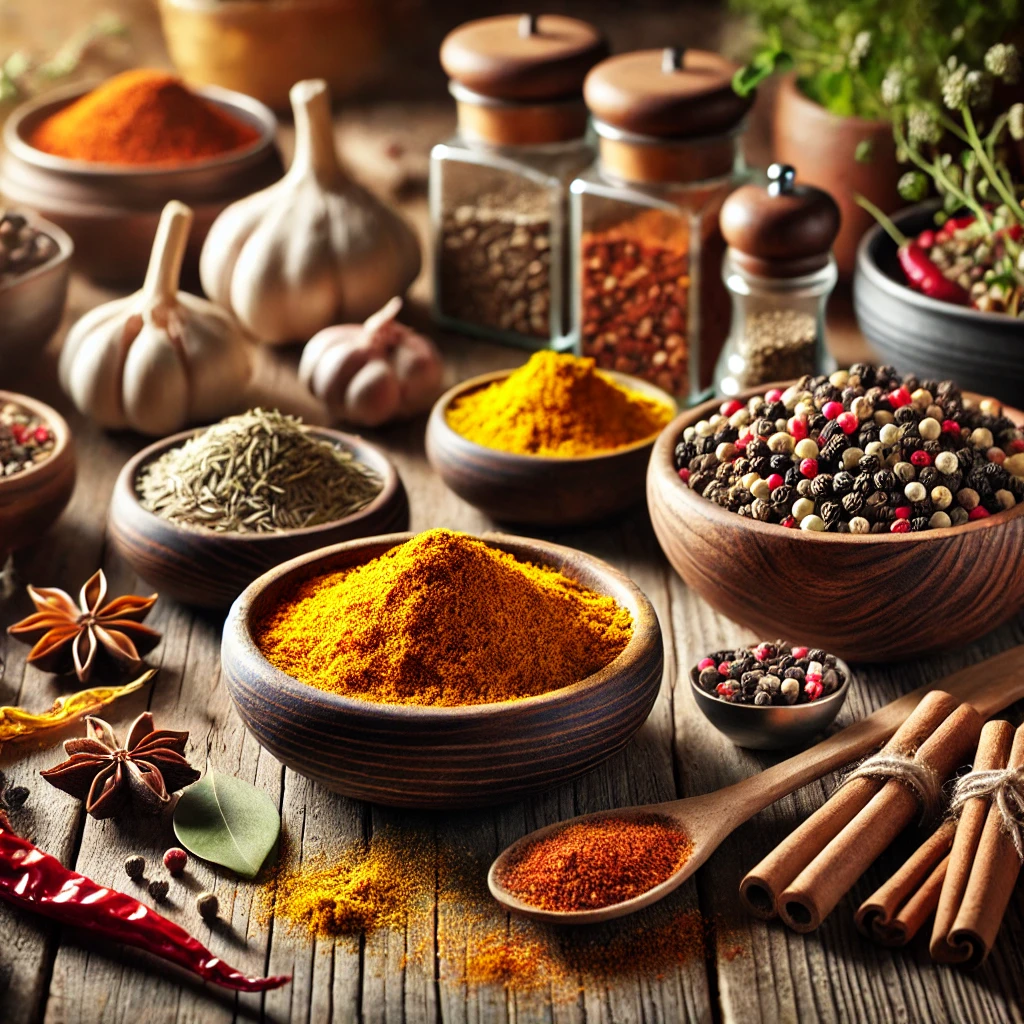 Condimentos y Especias Alimentarias